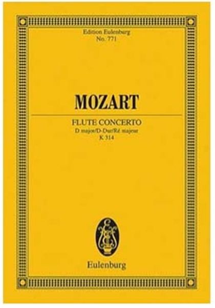Mozart - Flute Concerto Array K.v.314 - Μουσικα βιβλια ορχηστρικη ...