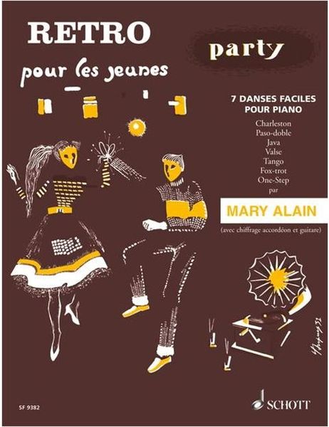 Alain - Retro Party - Μουσικα βιβλια πληκτρων (MSC.603919)