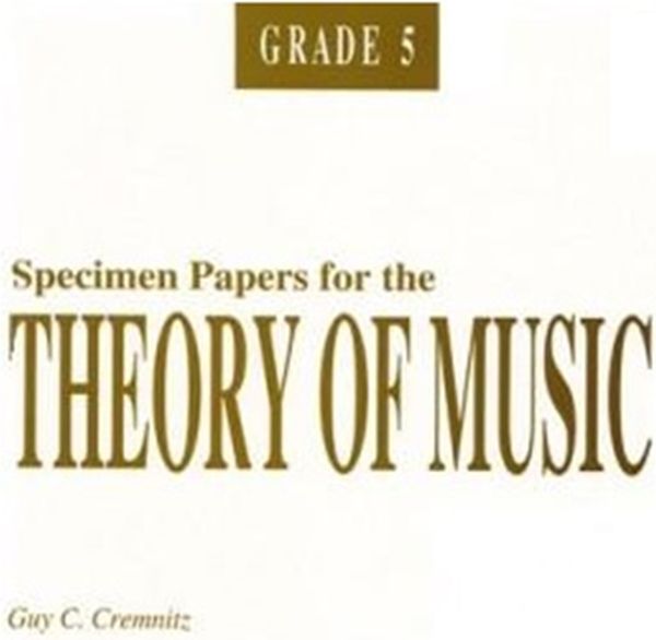 Specimen Array Papers New Theory Of Music ..5 - Μουσικα βιβλια πληκτρων ...