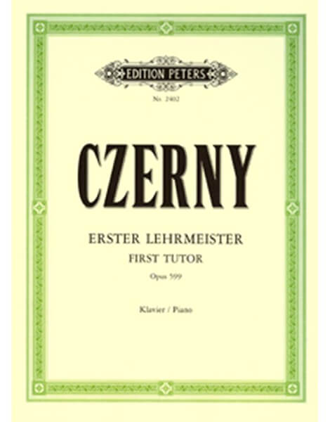 Czerny - First Tutor Exercises Op.599 (100) - Μουσικα βιβλια πληκτρων (MSC.605449)