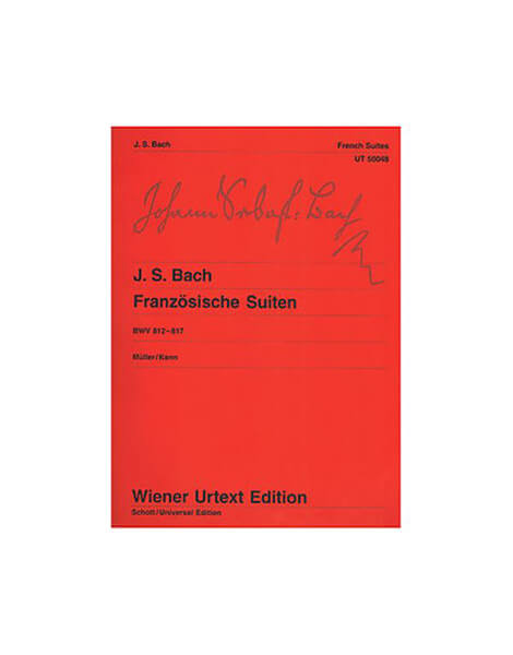 Bach J.s. - Suites Francaises Urtext - Μουσικα βιβλια πληκτρων (MSC.606146)