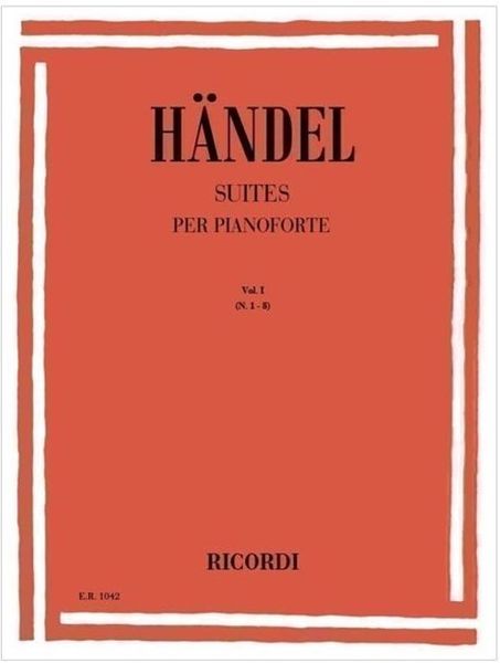 Handel - Suites Array Vol. I - Μουσικα βιβλια πληκτρων (MSC.606385)