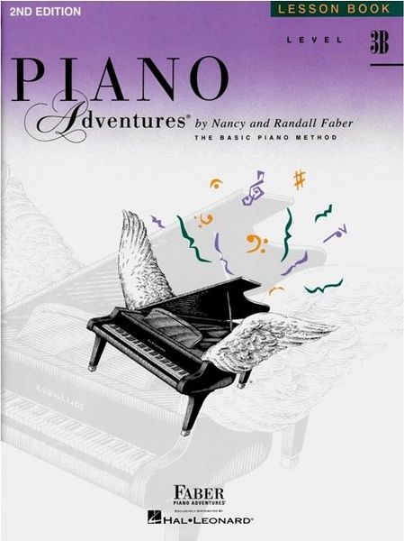Piano Adventures - Lesson Book Level 3b, The Basic Piano Method, 2nd ...