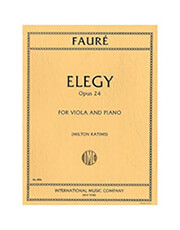 Faure - Elegy Οp.24 - Μουσικα βιβλια εγχορδων (MSC.601169)