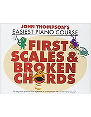 Thompson 1st Scales Broken Chords Piano - Μουσικα βιβλια πληκτρων (MSC ...