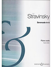Igor Stravinsky - Serenade In A (original Edition) / Εκδοσεις Boosey ...