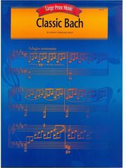 Bach J.s - Classic Array - Large Print Music - Μουσικα βιβλια πληκτρων ...