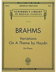 Brahms - Variations Array On A Theme By Haydn - Μουσικα βιβλια πληκτρων (MSC.605988)
