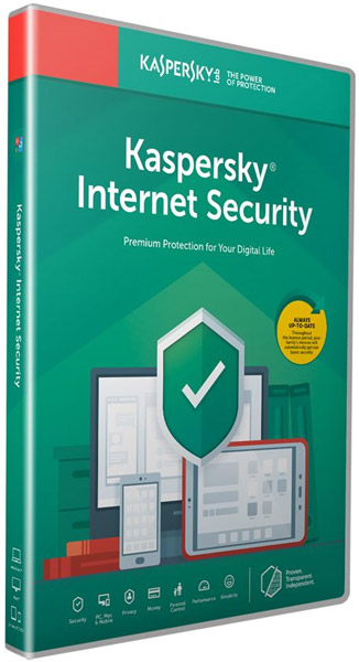 Kaspersky Internet Security 3 Users/1 Year Retail Box - Antivirus (PCF.01779)