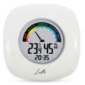 Life Wes-103 Digital Indoor Thermometer AND Hygrometer With Clock ...