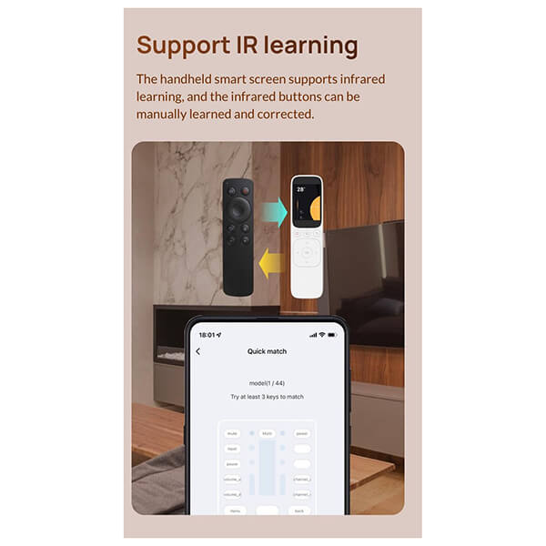 Coolseer Handheld Control Panel - Smart home (PER.208341)