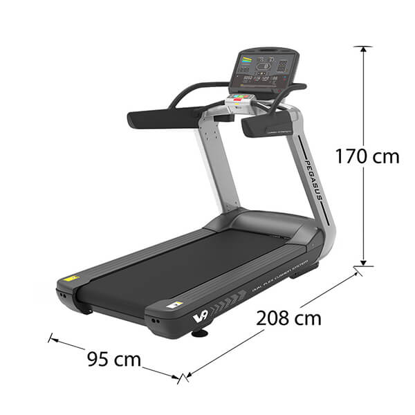 Διαδρομος Γυμναστικης Pegasus V9 5.0ηρ AC - Διαδρομοι (PER.208593)