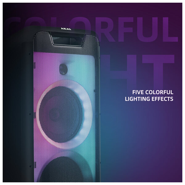 Akai Party BOX 800 Φορητο Bluetooth Party Speaker Με LED TWS 60W RMS ...