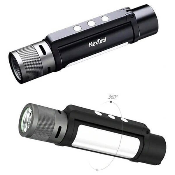 Xiaomi Nextool Επαναφορτιζομενος Φακος Αδιαβροχος Ipx4 1000lm 6 IN 1 ...