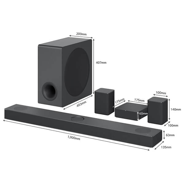 LG Soundbar S80qr 5.1.3 620w - Ηχεια home audio (PER.220654)