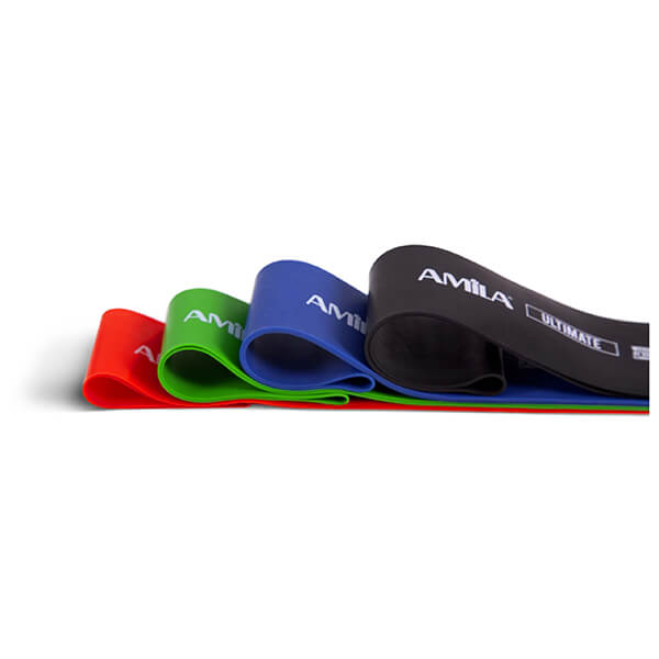 Λαστιχο Amila Small Loopband ΣΕΤ 4τμχ Επιπεδα Αντιστασης 96605 ...