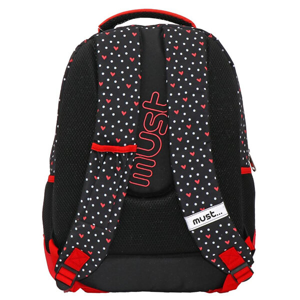 Σχολικη Τσαντα Πλατης Δημοτικου Disney Minnie Mouse Must 3 Θηκες ...