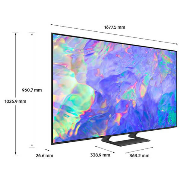 TV Samsung Ue75cu8572uxxh 75'' LED 4K UHD Smart Wifi Model (2023 ...