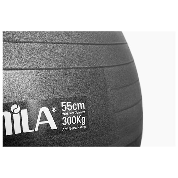 Μπαλα Γυμναστικης Amila Gymball 55cm Μαυρη - Μπαλες γυμναστικης (PER ...