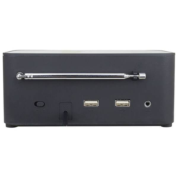 Akai Acrb-1000 Ξυπνητηρι Ασυρματος Φορτιστης ΚΑΙ Ηχειο Bluetooth Με ...