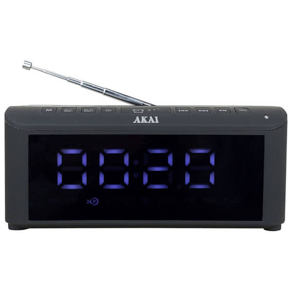 Akai Acrb-1000 Ξυπνητηρι Ασυρματος Φορτιστης ΚΑΙ Ηχειο Bluetooth Με ...