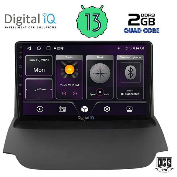 Digital IQ BXB 1150_gps (9") Multimedia Tablet OEM Ford Ecosport Mod ...