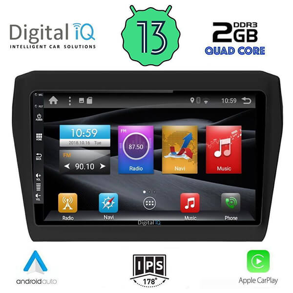 Digital IQ BXH 3686_cpa (9") Multimedia Tablet OEM Suzuki Swift Mod ...