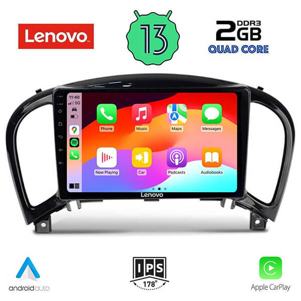 Digital IQ Lenovo LVD 4452_cpa (9") Multimedia Tablet OEM Nissan Juke Mod. 2009-2020 ...