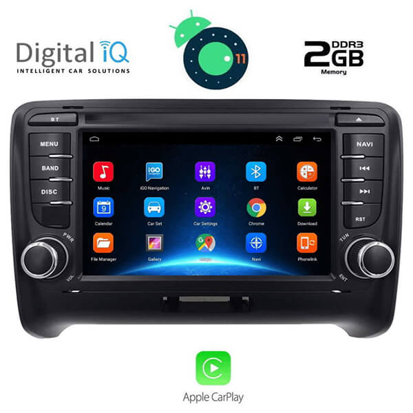 Digital IQ IHB 078_cp (7'' Deck) Multimedia OEM Audi ΤΤ Mod. 2007-2015 ...