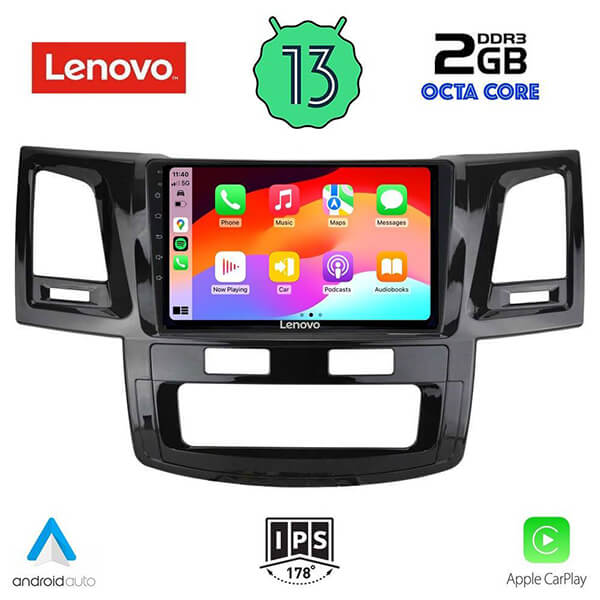 Digital IQ Lenovo LVF 7720_cpa (9") Multimedia Tablet OEM Toyota Hilux ...