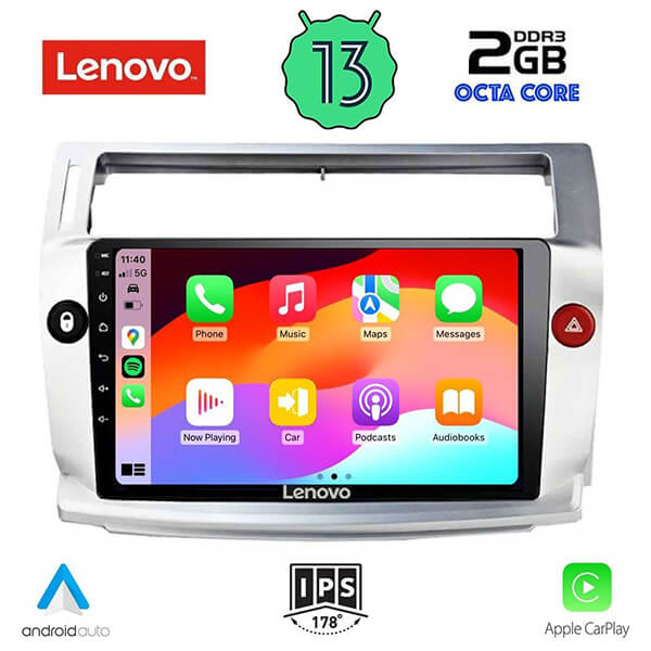 Digital IQ Lenovo LVF 7084_cpa (9") Multimedia Tablet OEM Citroen C4 Mod. 2004-2011 ...