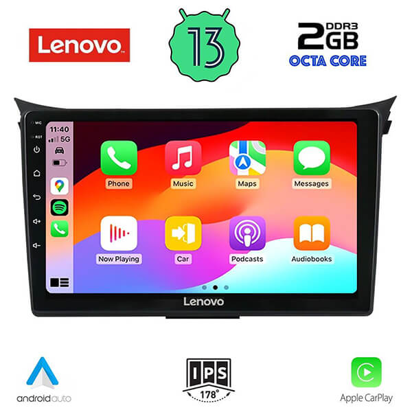 Digital IQ Lenovo LVF 7232_cpa (9") Multimedia Tablet OEM Hyundai I30 Mod. 2012-2017 ...