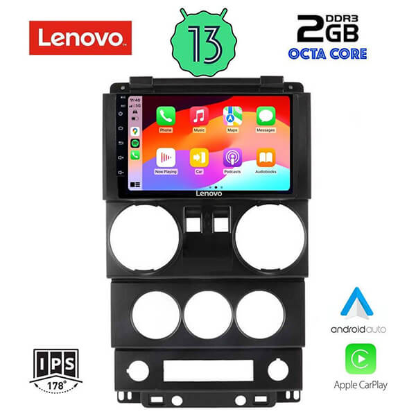 Digital IQ Lenovo LVF 7293_cpa (9") Multimedia Tablet OEM Jeep Wrangler ...