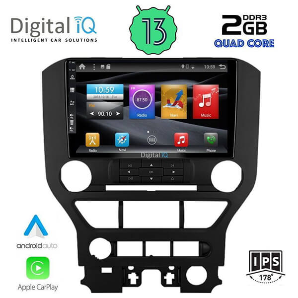 Digital IQ BXH 3166_cpa (9") Multimedia Tablet OEM Ford Mustang Mod ...