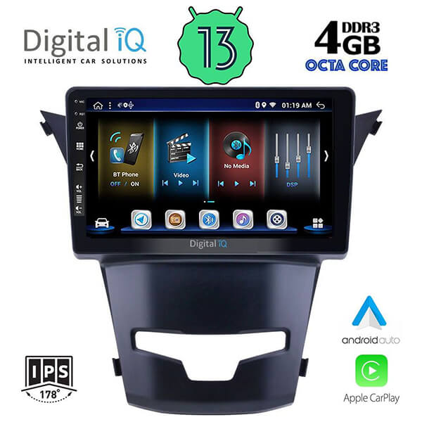 Digital IQ BXD 6653_cpa (9") Multimedia Tablet Ssangyang Korando Mod ...