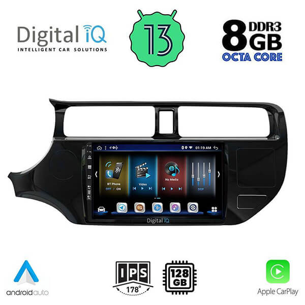 Digital IQ BXD 8314_cpa (9") Multimedia Tablet OEM KIA RIO Mod. 2012 ...