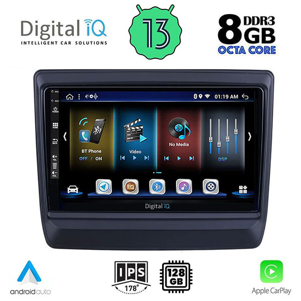 Digital IQ BXD 8256_cpa (9") Multimedia Tablet OEM Isuzu Dmax Mod. 2020 ...