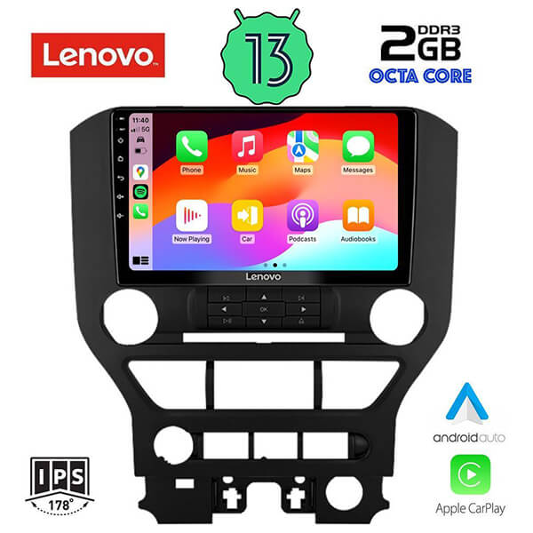 Digital IQ Lenovo LVF 7166_cpa (9") Multimedia Tablet OEM Ford Mustang Mod. 2015-2020 ...