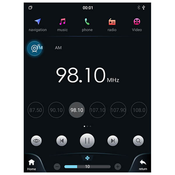 Digital IQ Lenovo SSX 9989_cpa Tesla Style Oem VW Tiguan Mod. 2010-2013 ...