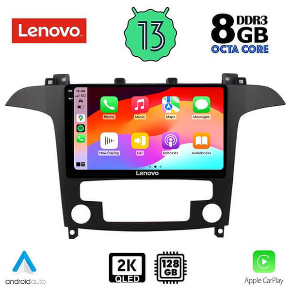 Digital IQ Lenovo SSW 10175_cpa Clima (9") Multimedia Tablet OEM Ford Smax Mod. 2006-2014 ...