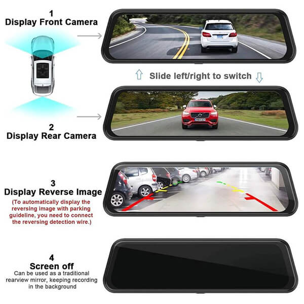 Lenovo M8 PRO 4K DVR 9.66" - Car cameras (PER.229754)