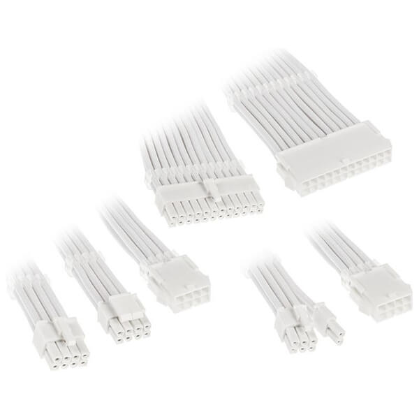 Kolink Core Adept Braided Cable Extension KIT - White - Καλωδιο ...