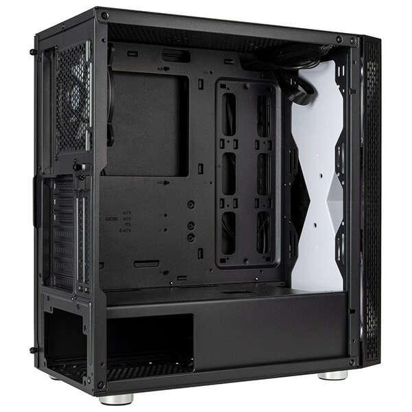 Case Kolink Void X Argb Midi-tower Black Tempered Glass PC Case ...