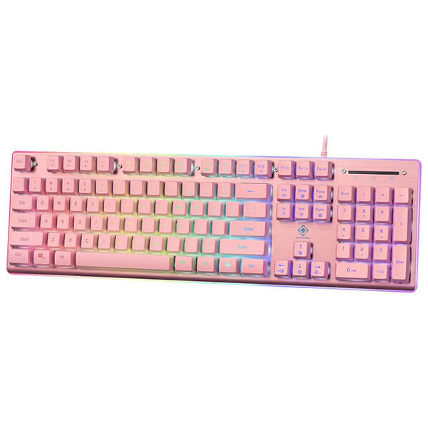 Deltaco Gam-021-rgb-p-us Gaming Πληκτρολογιο Μεμβρανης Ενσυρματο RGB US ...