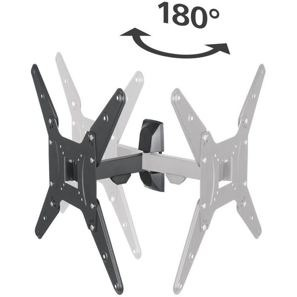 Βαση Τηλεορασης Hama Τοιχου Full Motion 165 CM 65 ΕΩΣ 20 KG - Βασεις ...