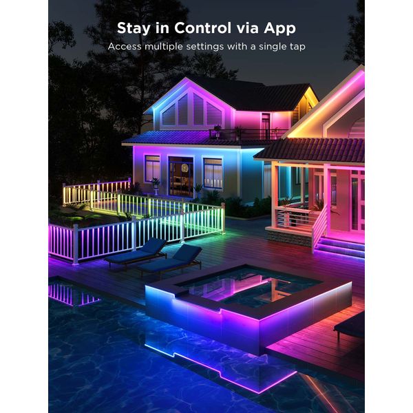 Govee H70a1 Rgbicww Outdoor LED Strip Lights 10Μ - Smart home (PER.243088)