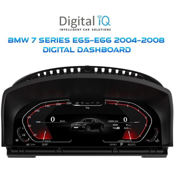 Digital IQ DGU 959_ic (12.3in) BMW 7 Series E65 - E66 Mod. 2004-2008 Digital Dashboard - Car ...