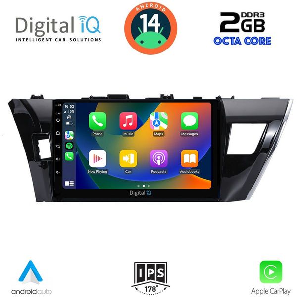 Digital IQ RTG 4714_cpa (10inc) Multimedia Tablet For Toyota Corolla ...