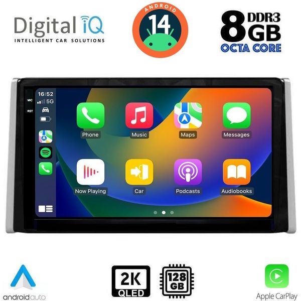 Digital IQ BXF 8734_cpaa (10inc) Multimedia Tablet For Toyota RAV 4 Mod ...