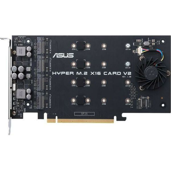 Asus Hyper M.2 X16 Card V2 Interface Cards/adapter Internal - Controller card (PER.245371)